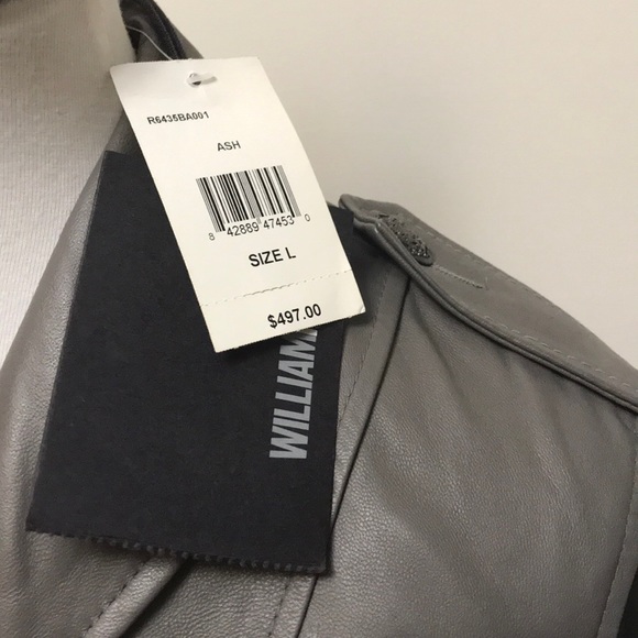 William Rast | Jackets & Coats | Willam Rast Tiered Leather Jacket Nwt ...